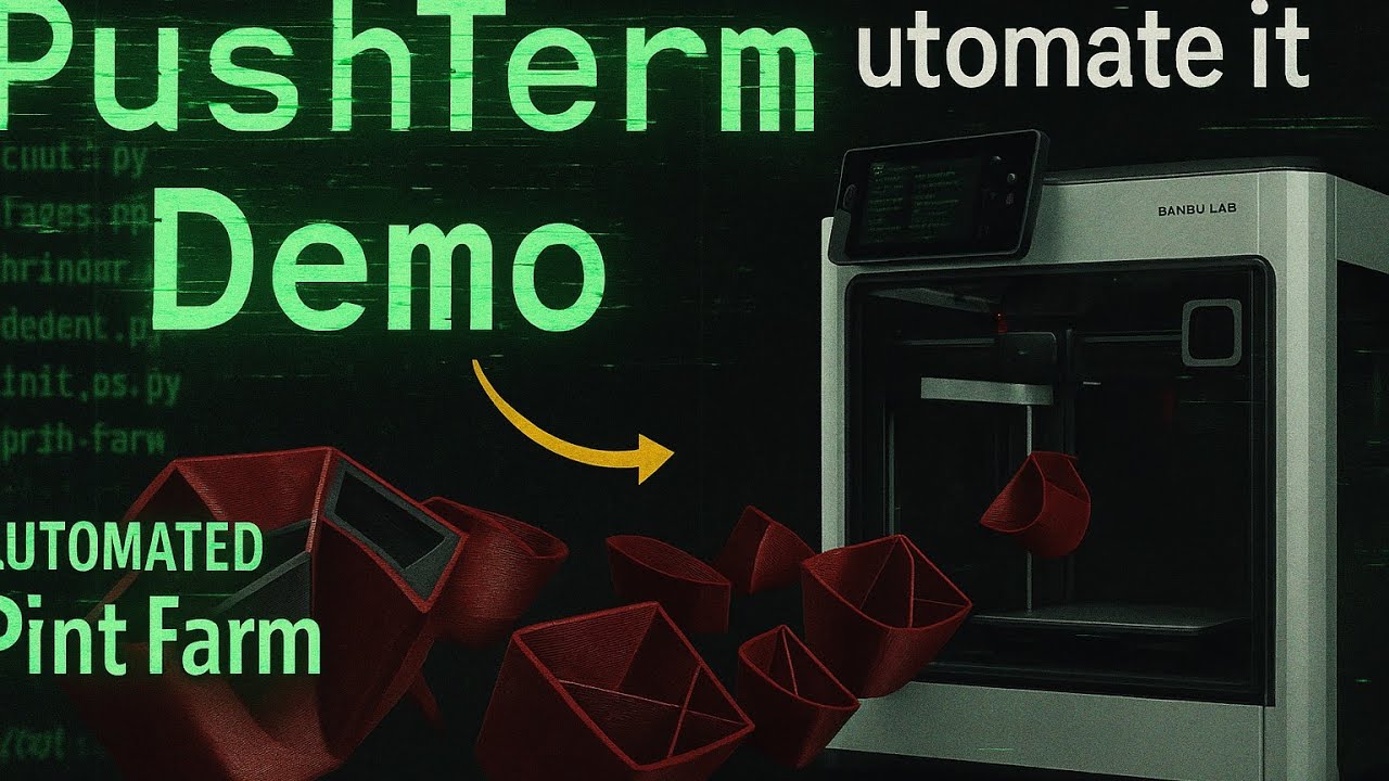 Set It and Forget It: Bambu Lab Auto Farm Setup - YouTube