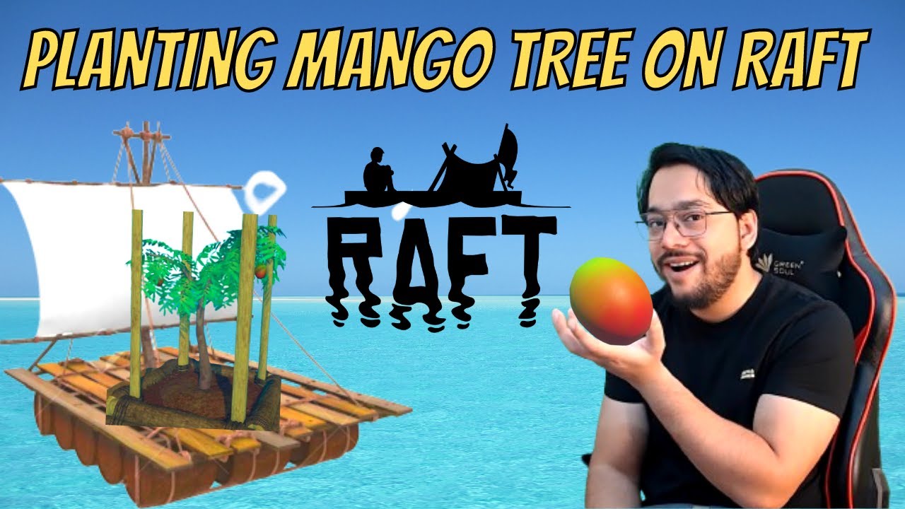 Raft Gameplay | Planting Mango Tree | Part-2 #gaming #viral #trending # ...