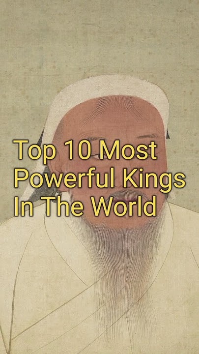 Top 10 Most Powerful Kings In The World - YouTube