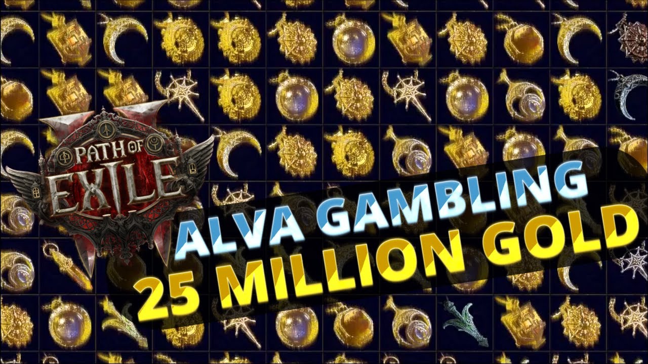 Path of Exile 2 - 25 Million Gold Gamble - YouTube