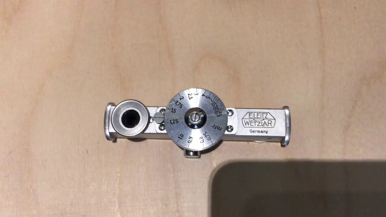 Leica Fokos Rangefinder Chrome - YouTube