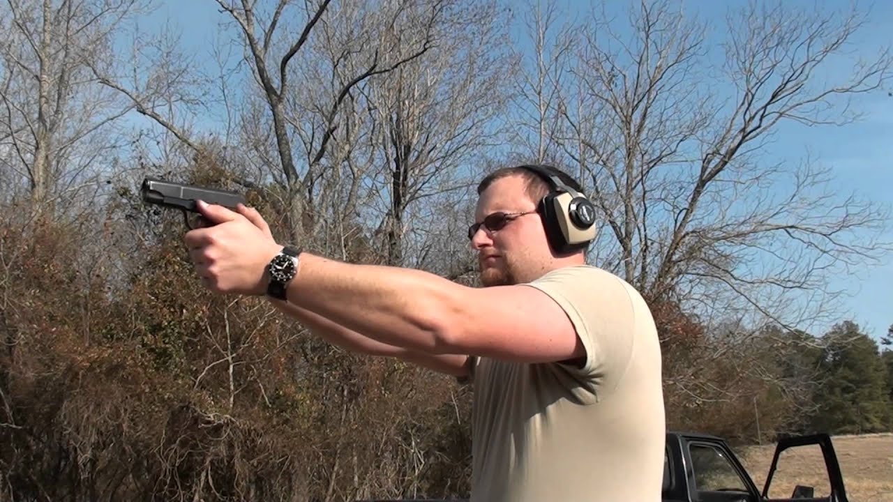 Star Model PD .45 ACP alloy frame Pistol - YouTube
