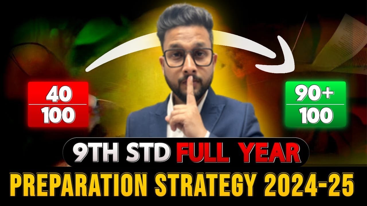 9TH STANDARD FULL YEAR PREPARATION STRATEGY FOR 2024-25 | JR TUTORIALS ...