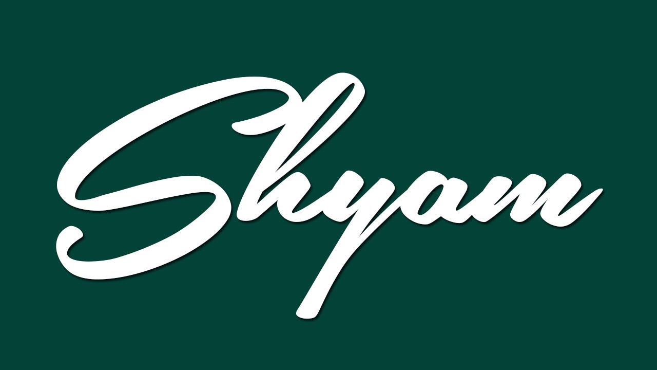 Shyam Signature | Shyam Name Signature Style | S Signature Styles By ...