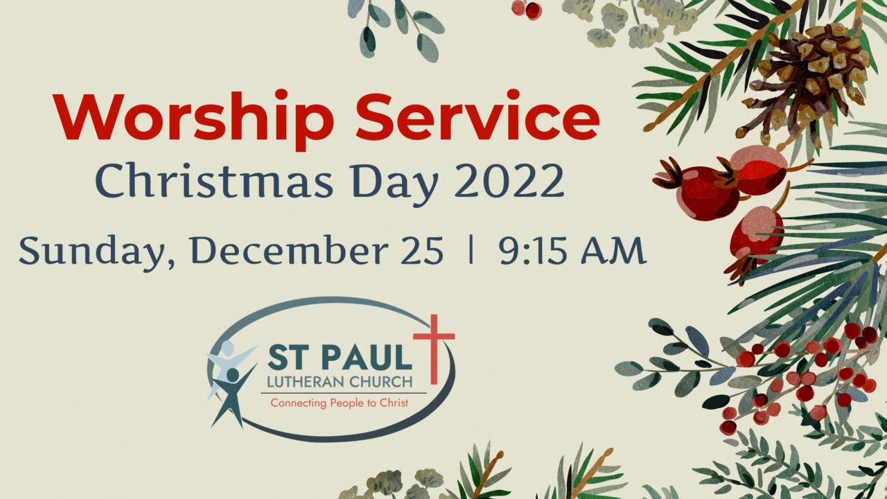 Christmas Day Worship Service - Sunday, December 25, 2022 - YouTube