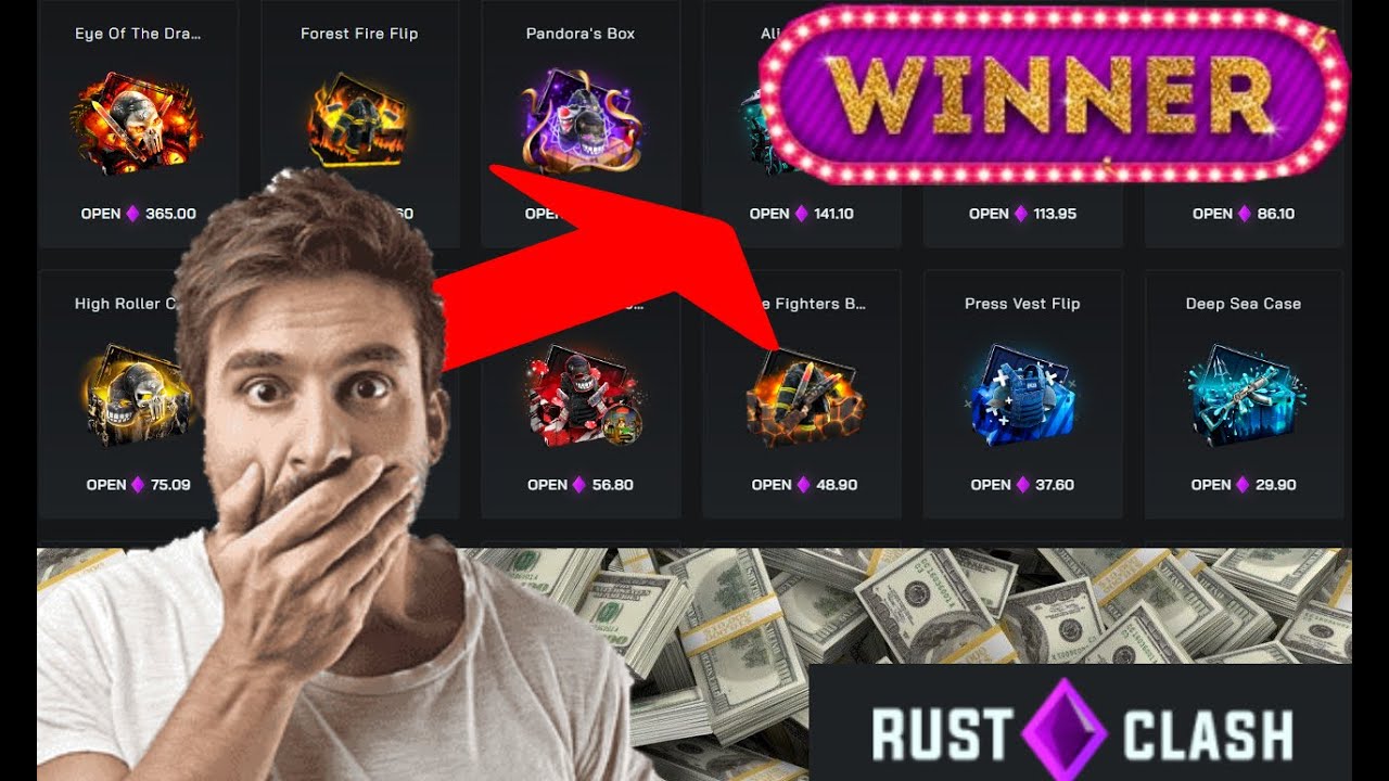 Gambling on Rust Clash (WTF) - YouTube