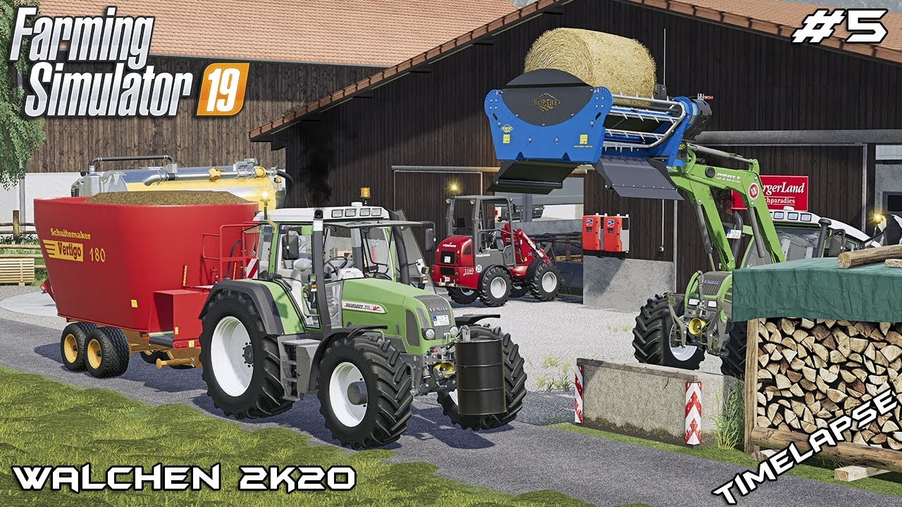 Feeding animals and producing cheese | Animals on Walchen | Farming ...