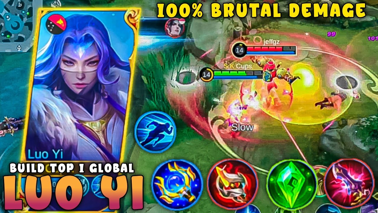 Best Gameplay Luo Yi Terbaru 2023 !!! Build Luo Yi Tersakit 2023 ...