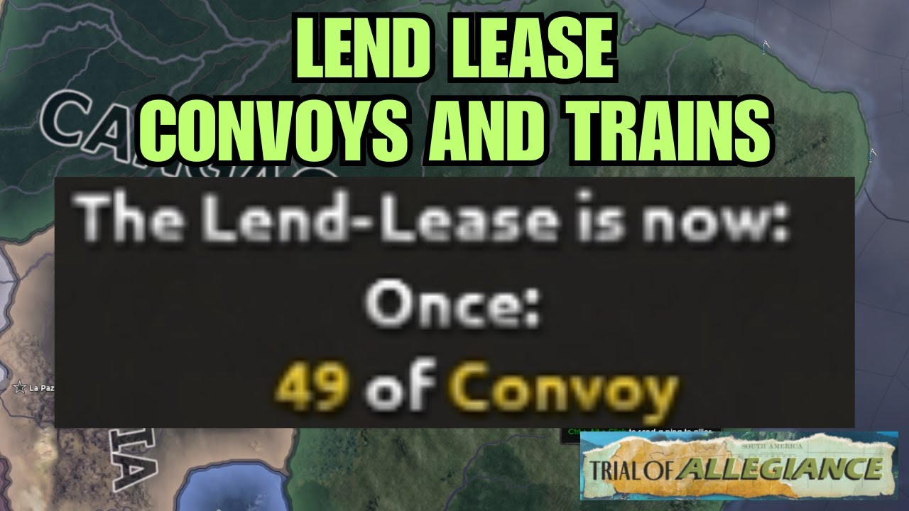 HOI4 - Lend Lease Guide - More than 30 Convoys Per Country - Trains ...