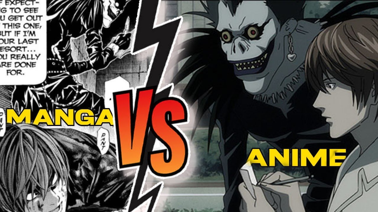 JE MANGA LEPŠÍ NEŽ ANIME?! DEATH NOTE #2 - YouTube