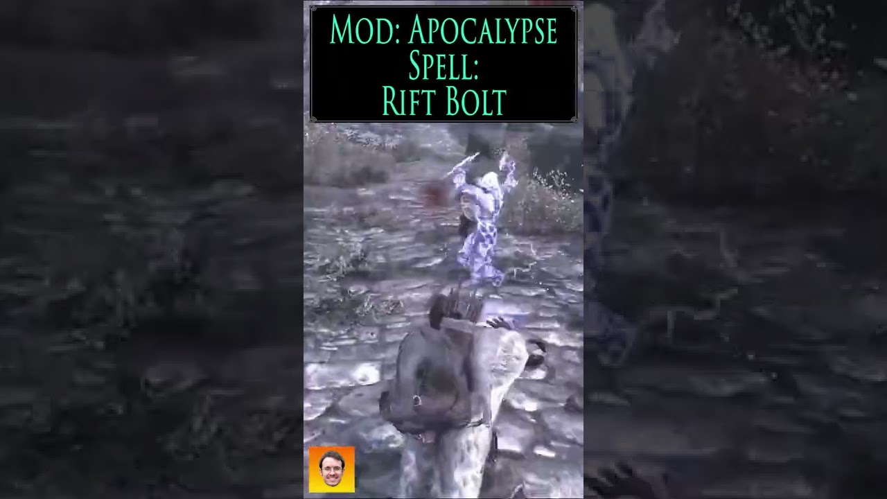 Checkout the RIFT BOLT spell from the Skyrim Spell Mod APOCALYPSE! # ...