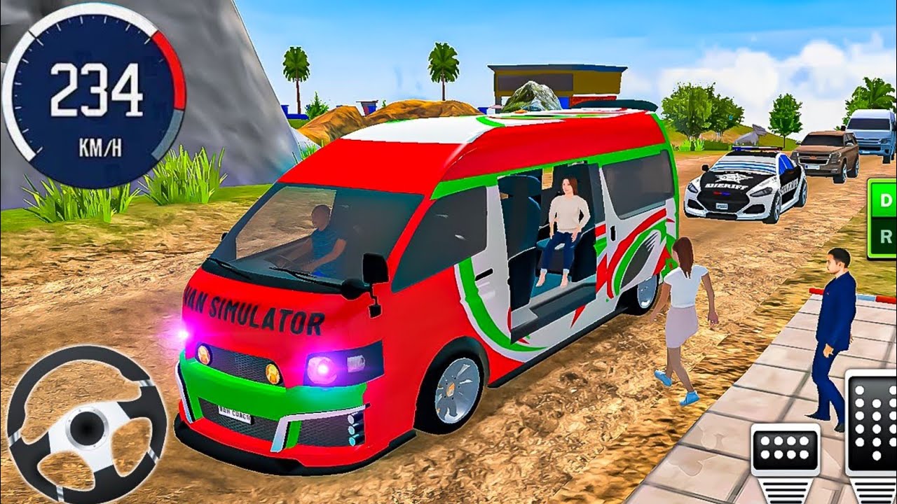 Mini Coach Bus Driving 3D - Offroad Indian Van Drive Simulator ...