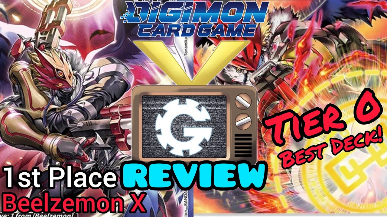 Digimon TCG Meta 1st Place Beelzemon X Deck Profile Review / 2023 ...