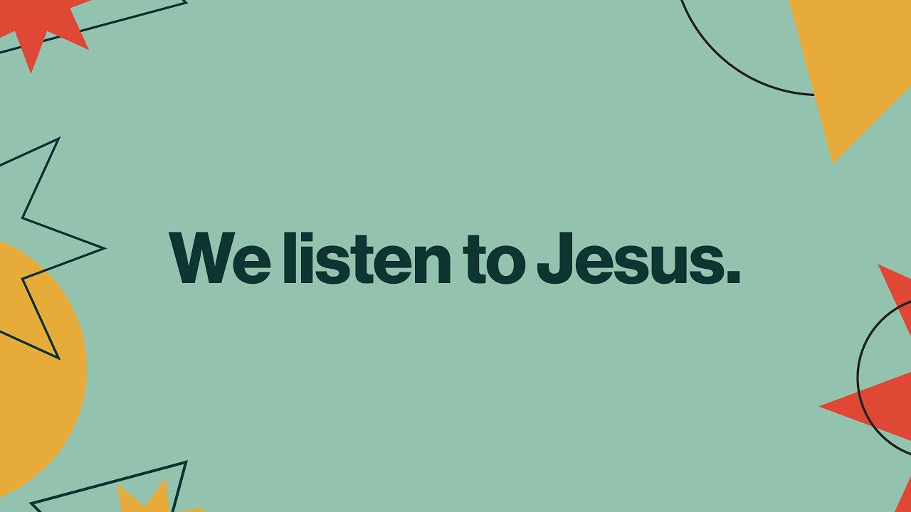 We Listen To Jesus | Church Family - YouTube