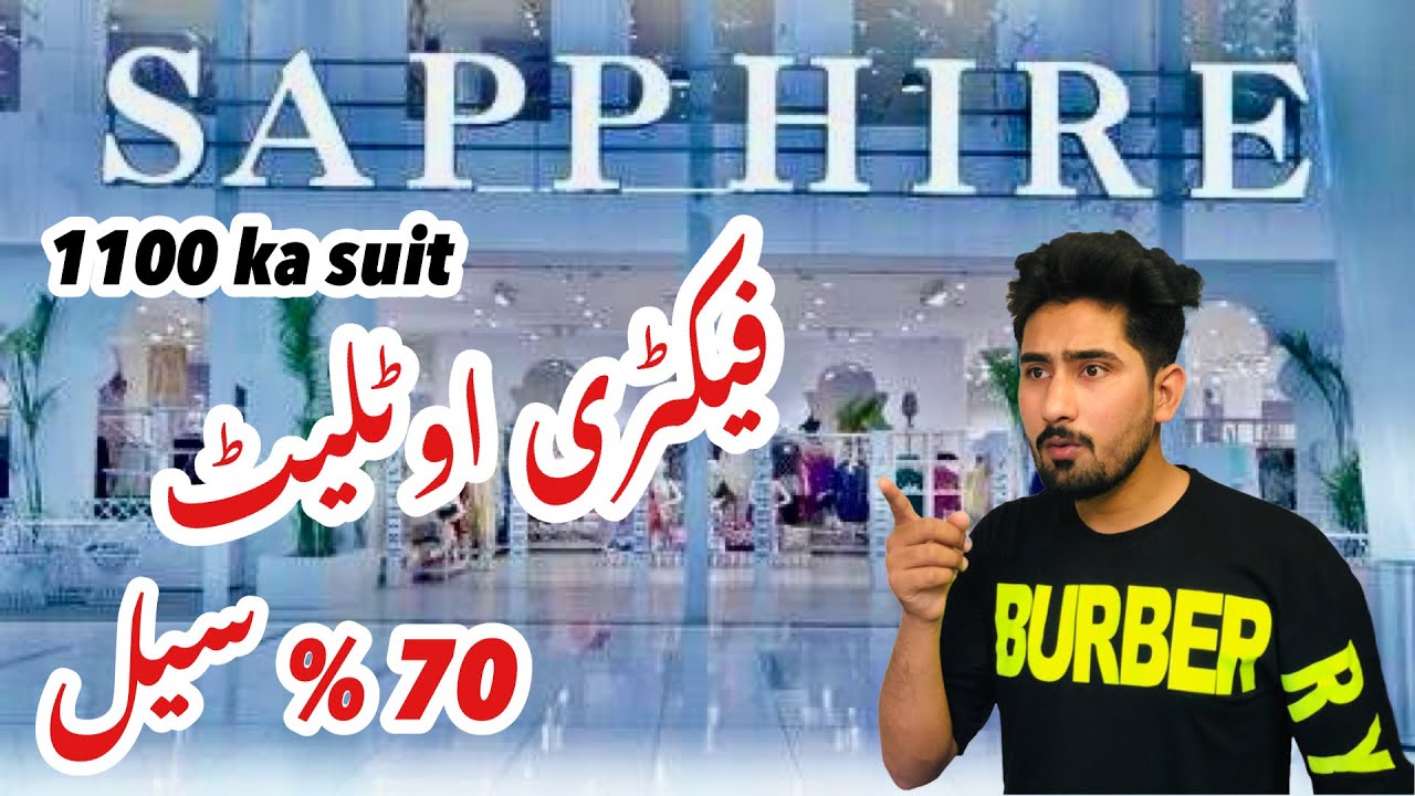 Sapphire factory outlet | Flat 70% Sale | Sapphire Sale | - YouTube