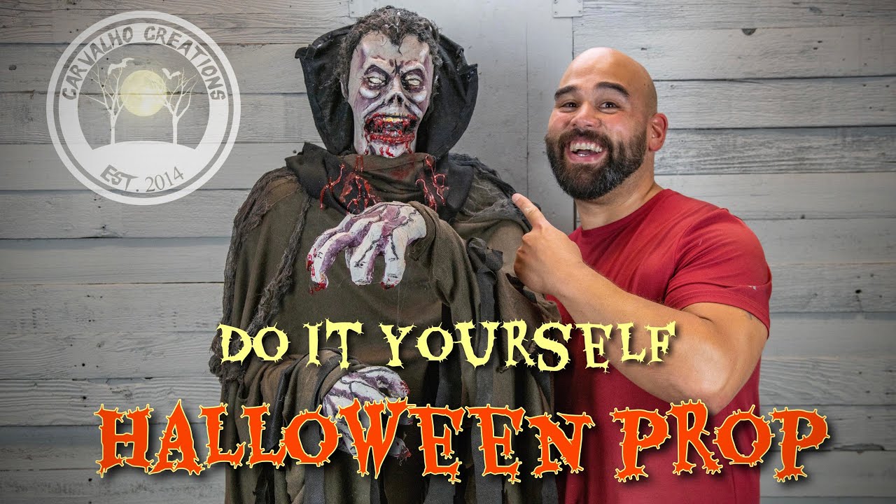 Do It Yourself Halloween Prop - YouTube