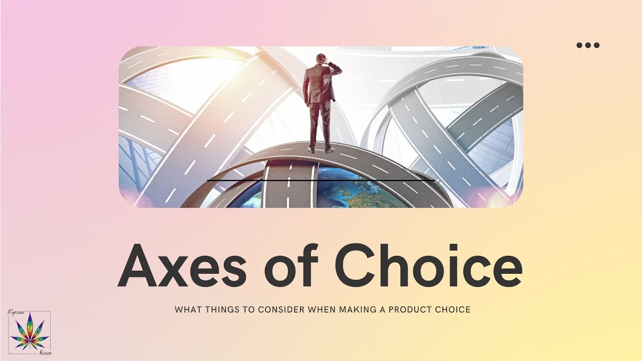 Axes of Choice - What things to consider when making a product choice ...