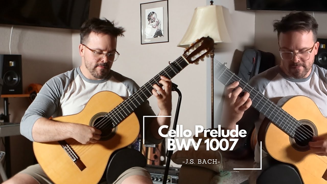 Cello Prelude BWV 1007 - Johann Sebastian Bach - Classical Guitar - YouTube