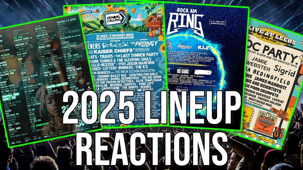 2025 Festival Lineups REVEALED | Primavera, Rock am Ring, Kendal ...