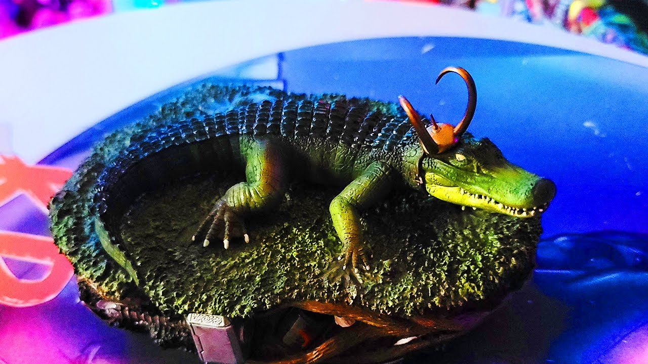 QUE BELEZA! Review Estátua Loki Crocodilo da Iron Studios 1:10 Gator ...