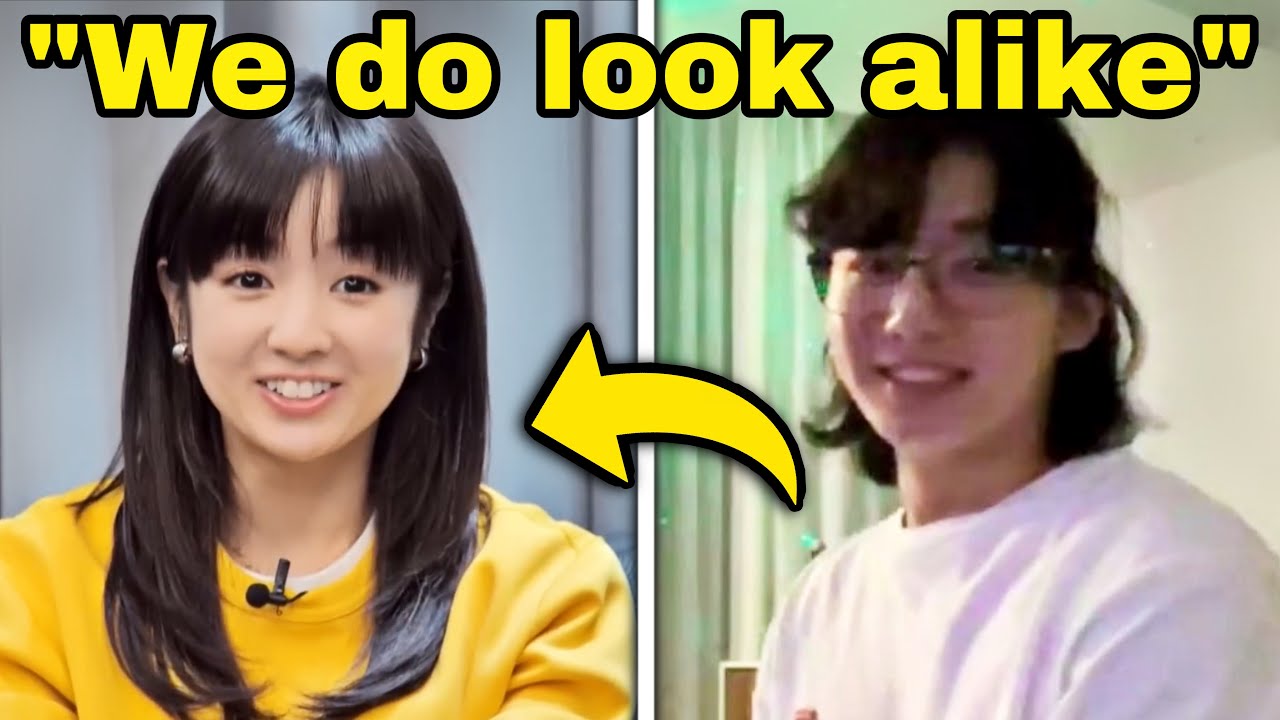 BTS’ Jungkook reaction to his look-alike #kpop - YouTube