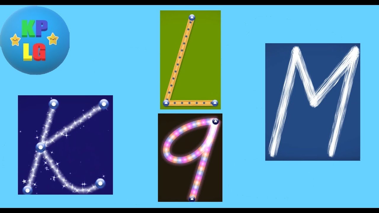 BLOCKLETTERS K-O | Learning and writing of letters and numbers ...