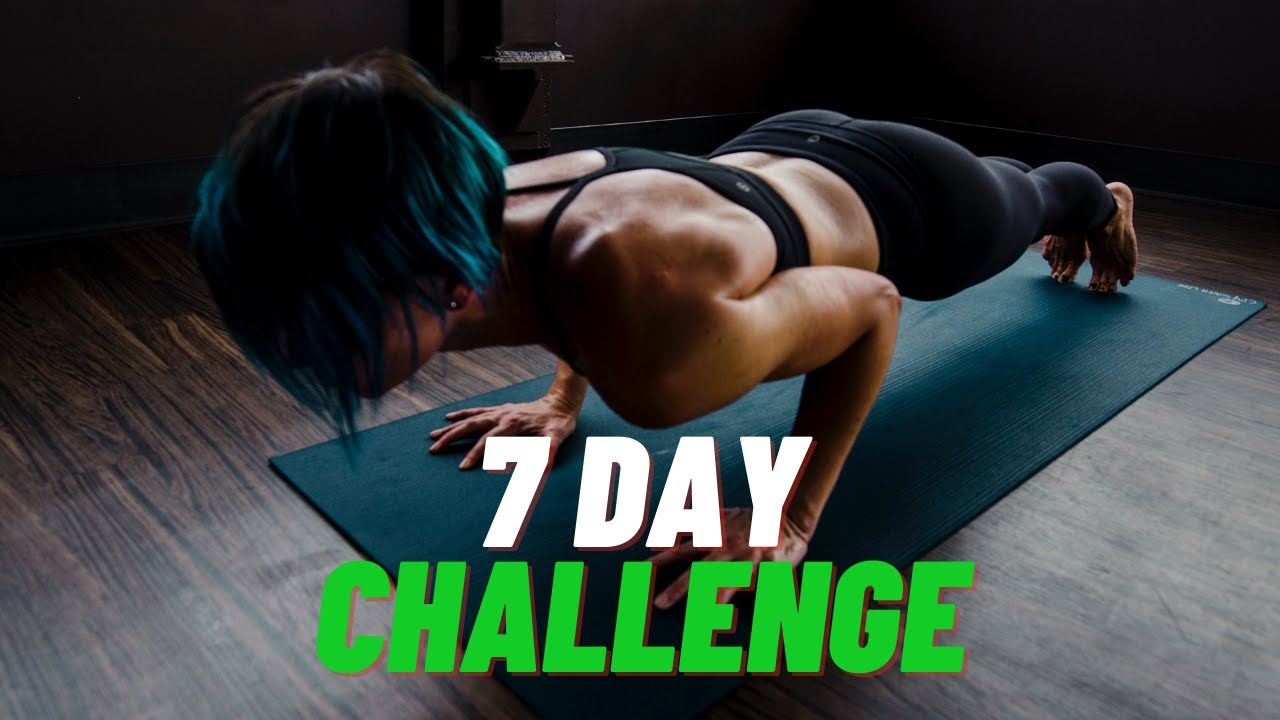 7 DAY CHALLENGE 7 MINUTE WORKOUT TO LOSE BELLY FAT HOME WORKOUT TO LOSE ...