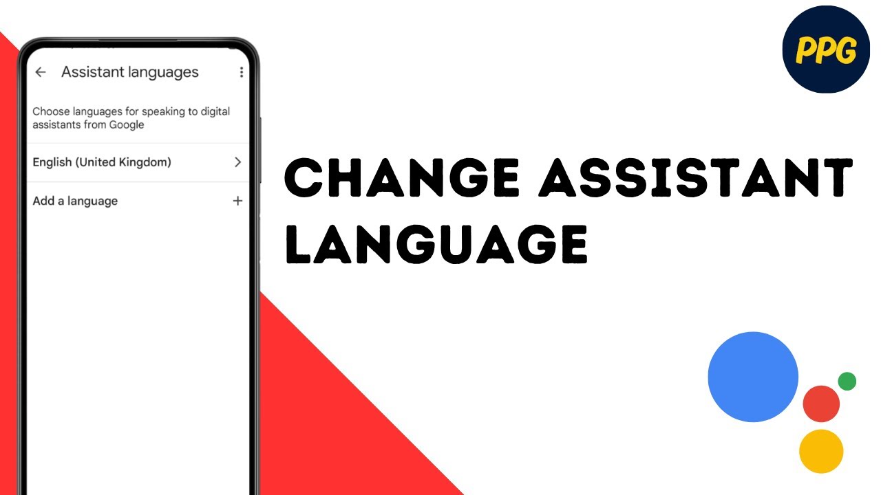 How to change Google Assistant default language ? - YouTube
