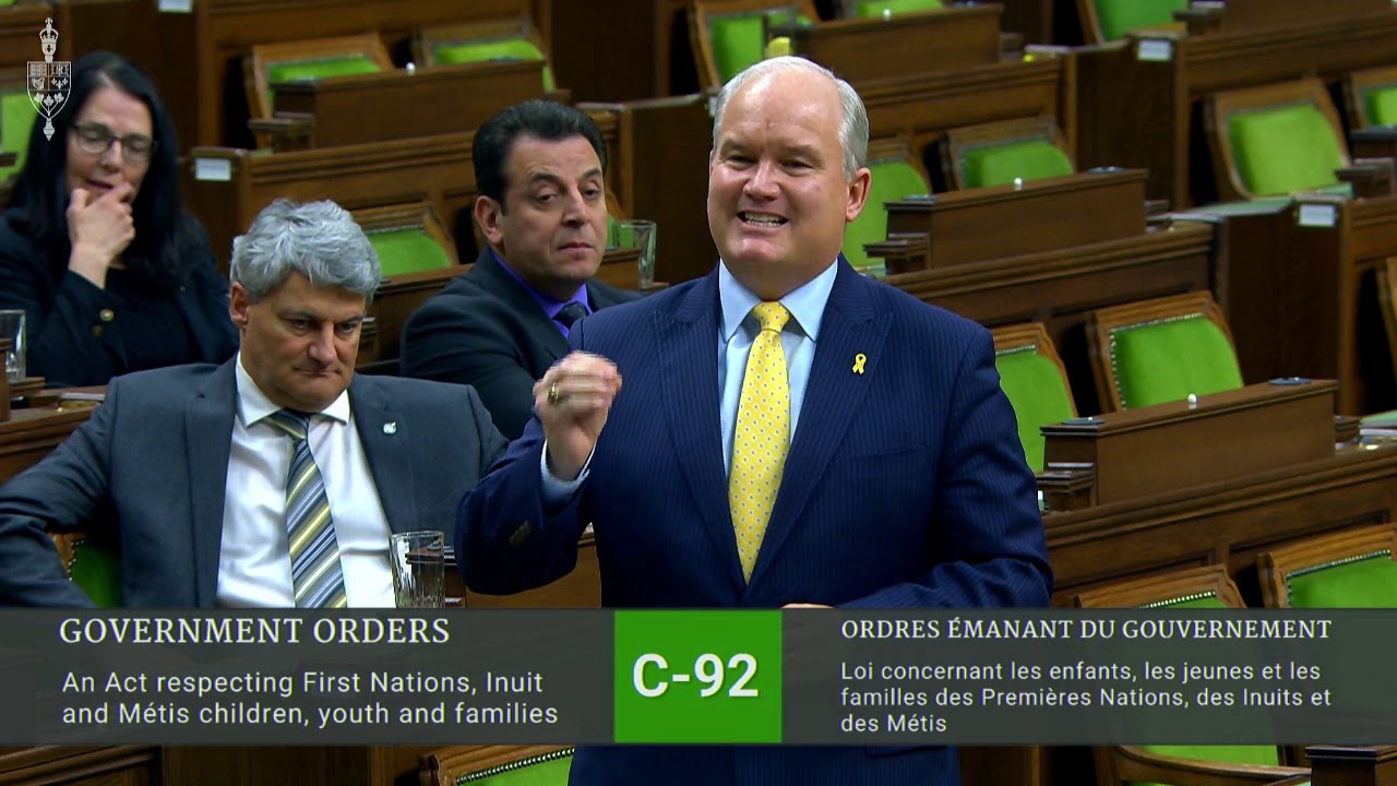 Bill C-92: Indigenous Child Welfare (May 3, 2019) - YouTube