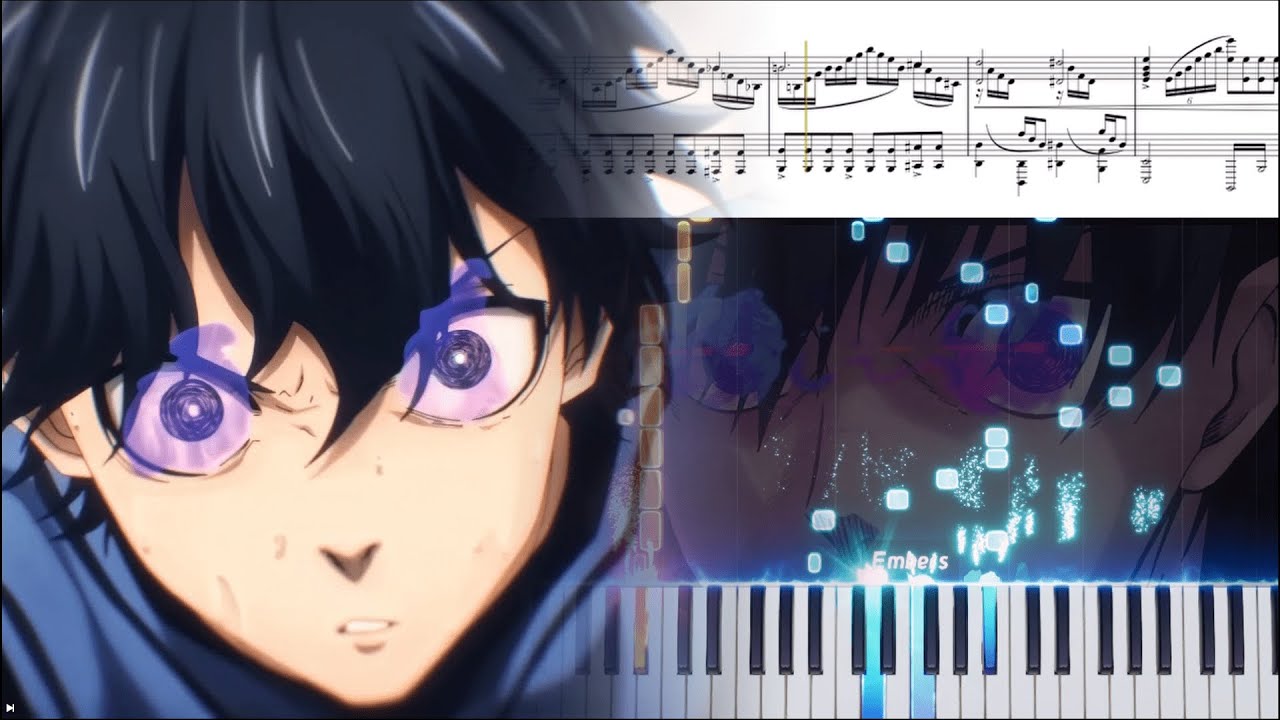 BLUE LOCK OP2『JUDGEMENT』ASH DA HERO|| Piano Cover - YouTube