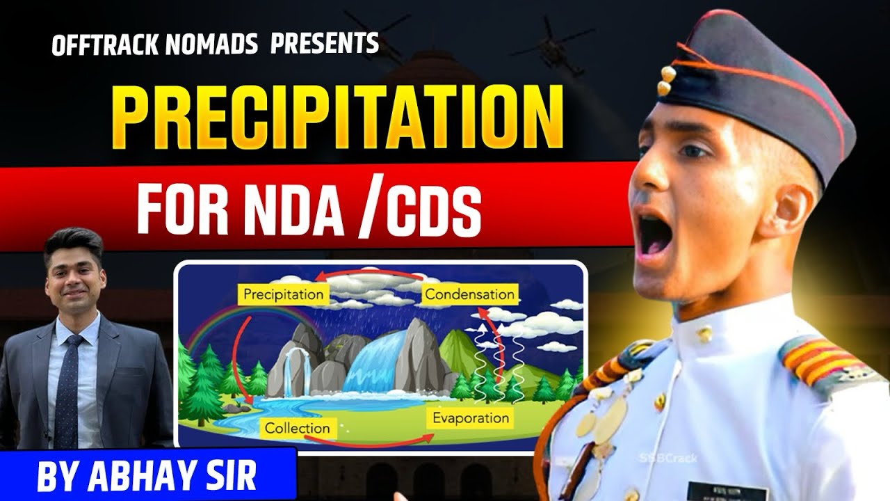 Precipitation | NDA | CDS | OFFTRACK NOMADS #offtracknomads #cds #nda #geography #trending - YouTube