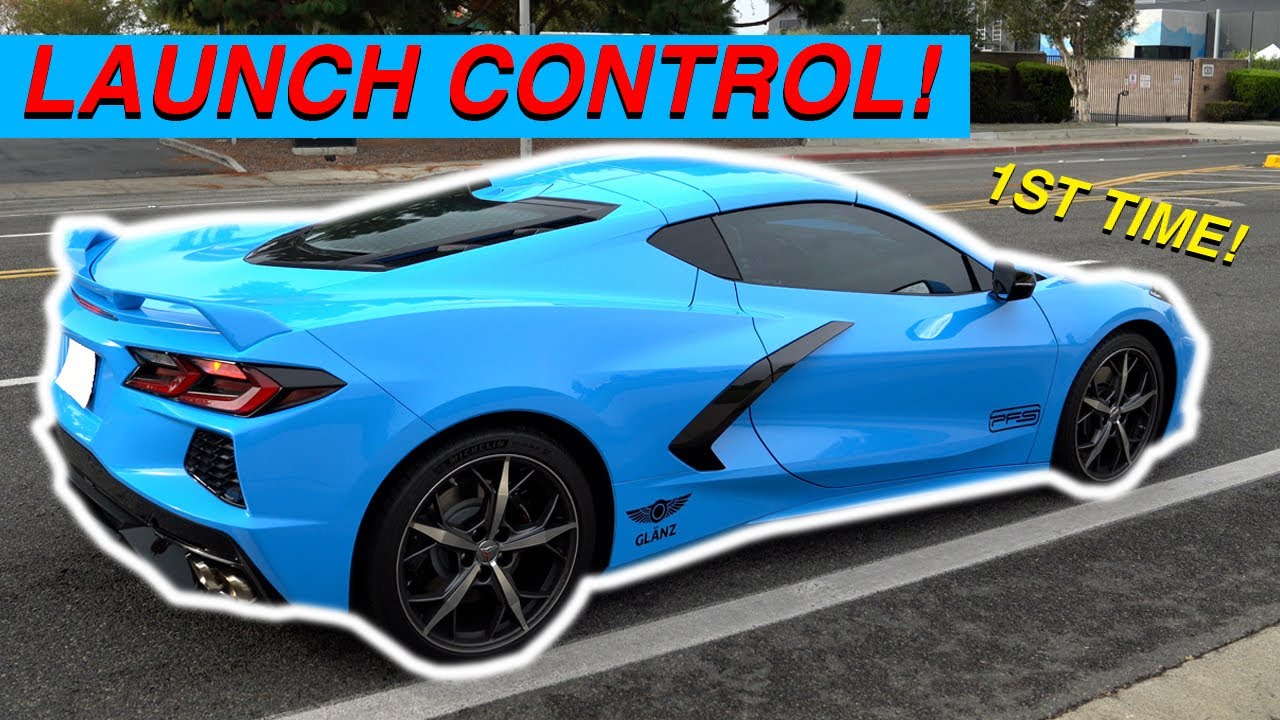 LAUNCH CONTROL FOR THE FIRST TIME IN OUR C8 CORVETTE!! | PROTECTIVE ...