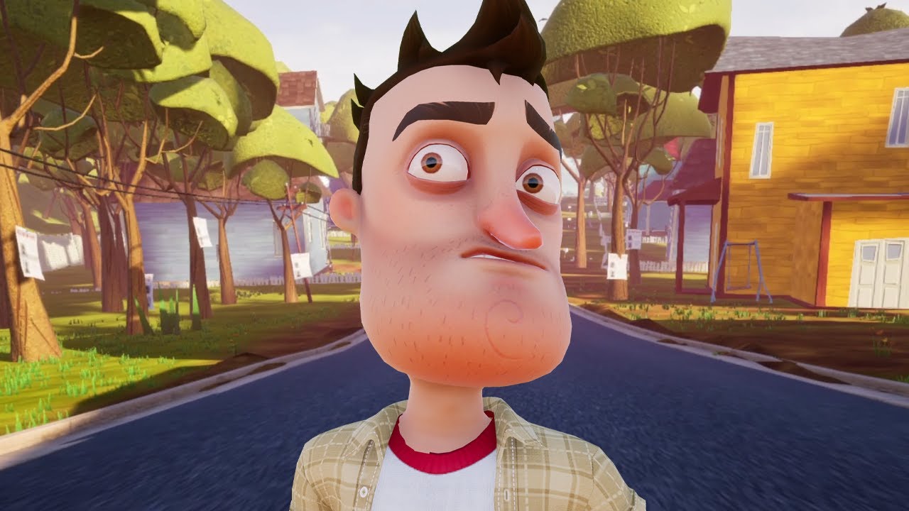 Hello Neighbor ACT 1 ADULT PLAYER - Hello Neighbor Mod - YouTube