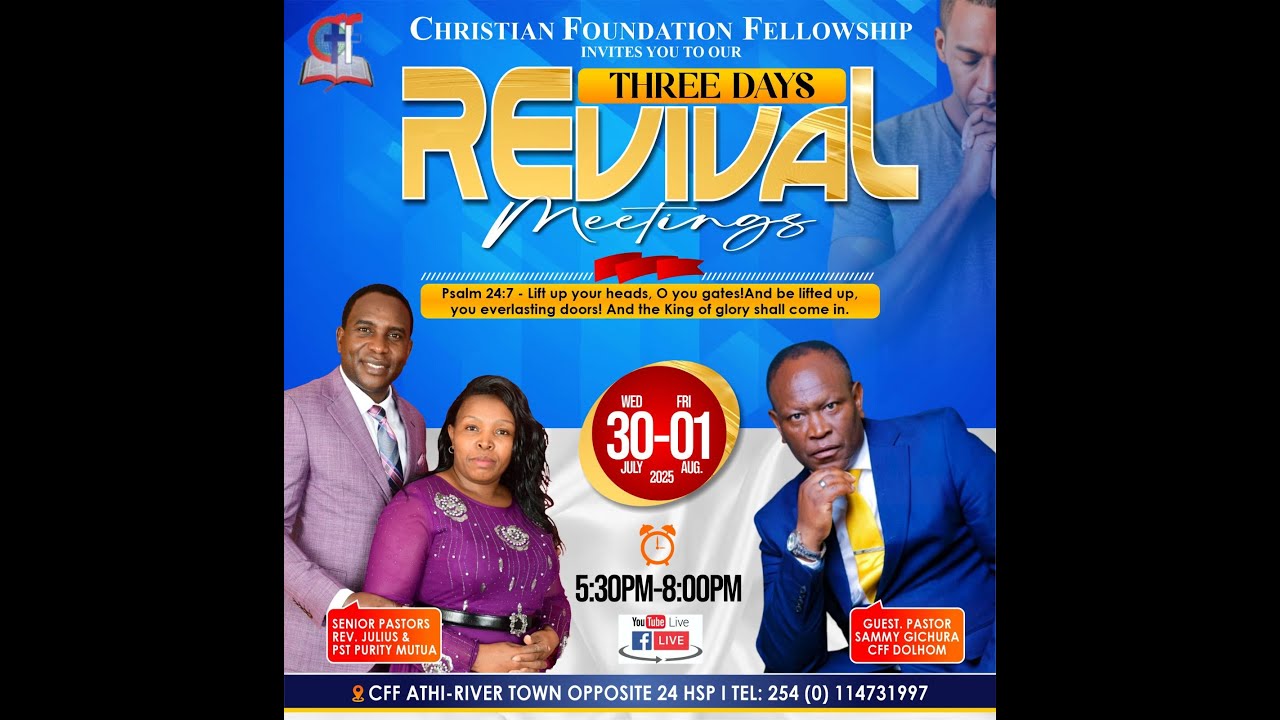 Intimatcy With God. Faith || Pastor Sammy - Cff Donholm | Revival ...