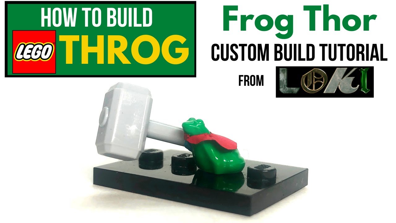 HOW TO Build LEGO THROG (Frog Thor) - YouTube