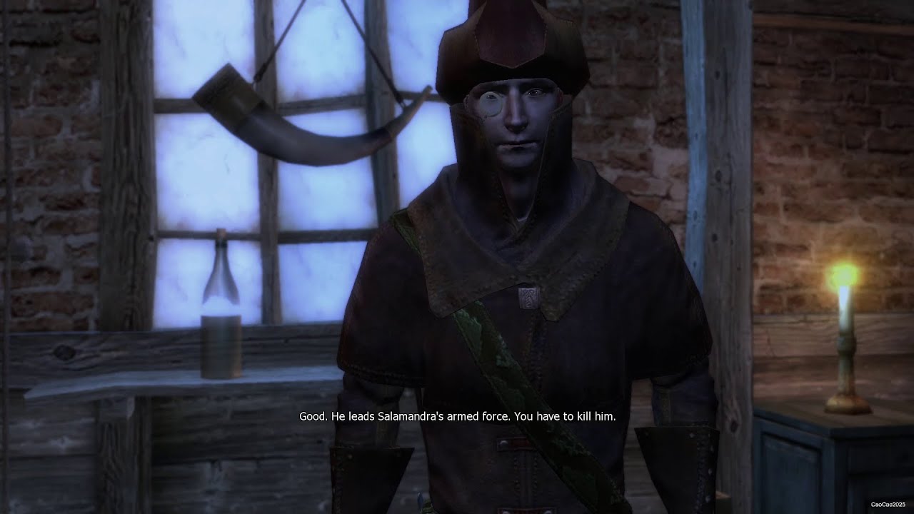 The Witcher : Enhanced Edition Walkthrough #26 Tricking Azar Javed ...