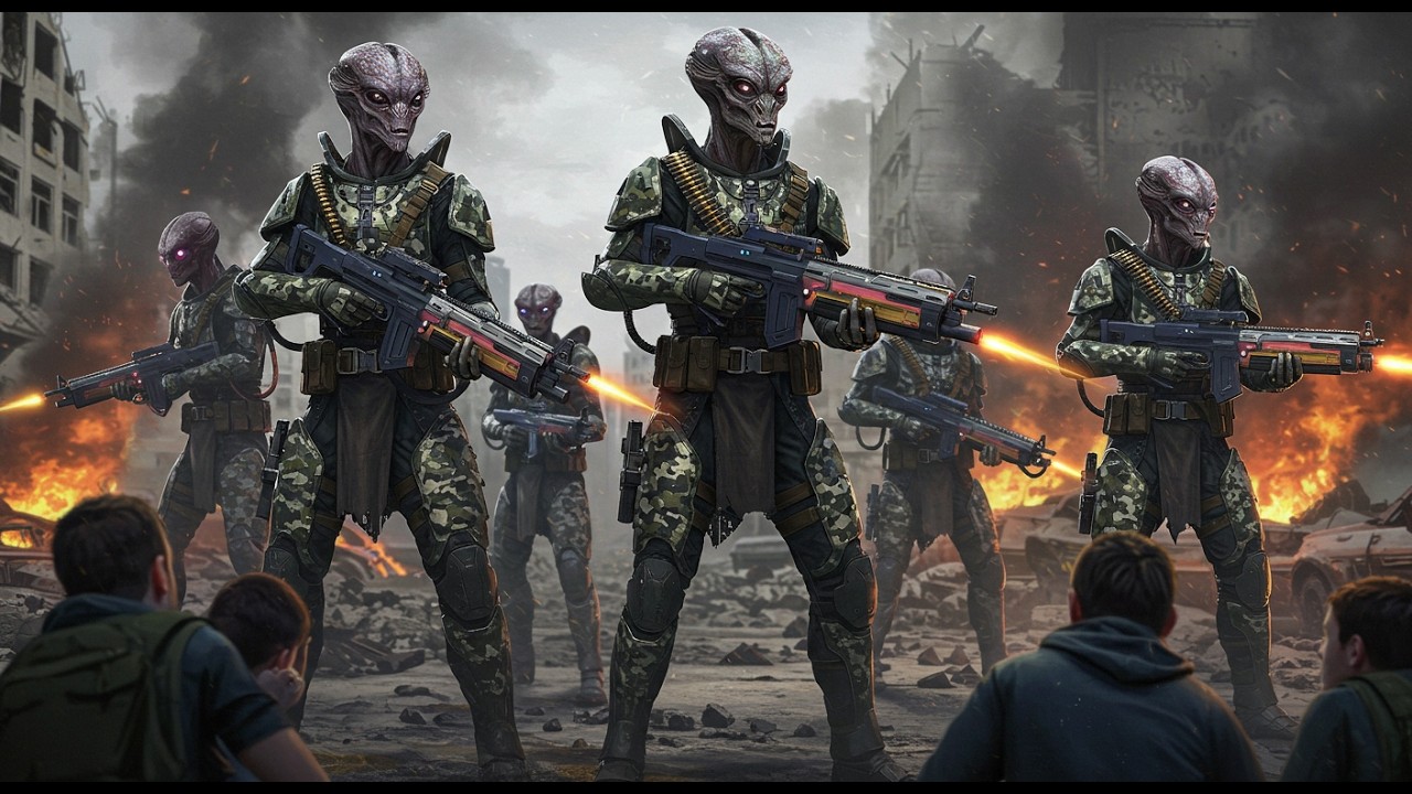 Earth Falls in 8 Hours: Aliens Enslave Humanity in This Thrilling Sci ...