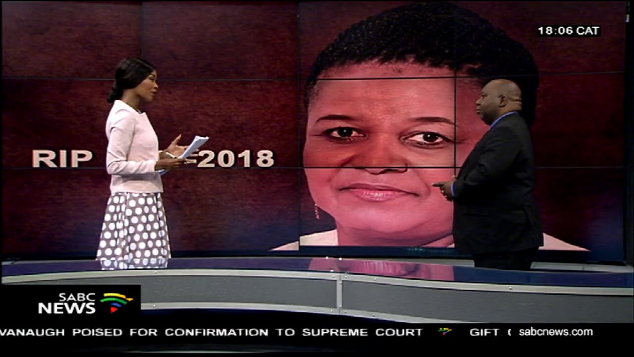 Edna Molewa remembered as loyal and selfless leader - YouTube