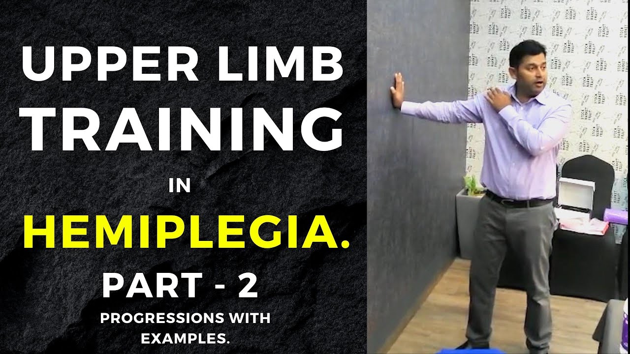 Upper Limb Training in Hemiplegia : Exercises with Progressions. - YouTube