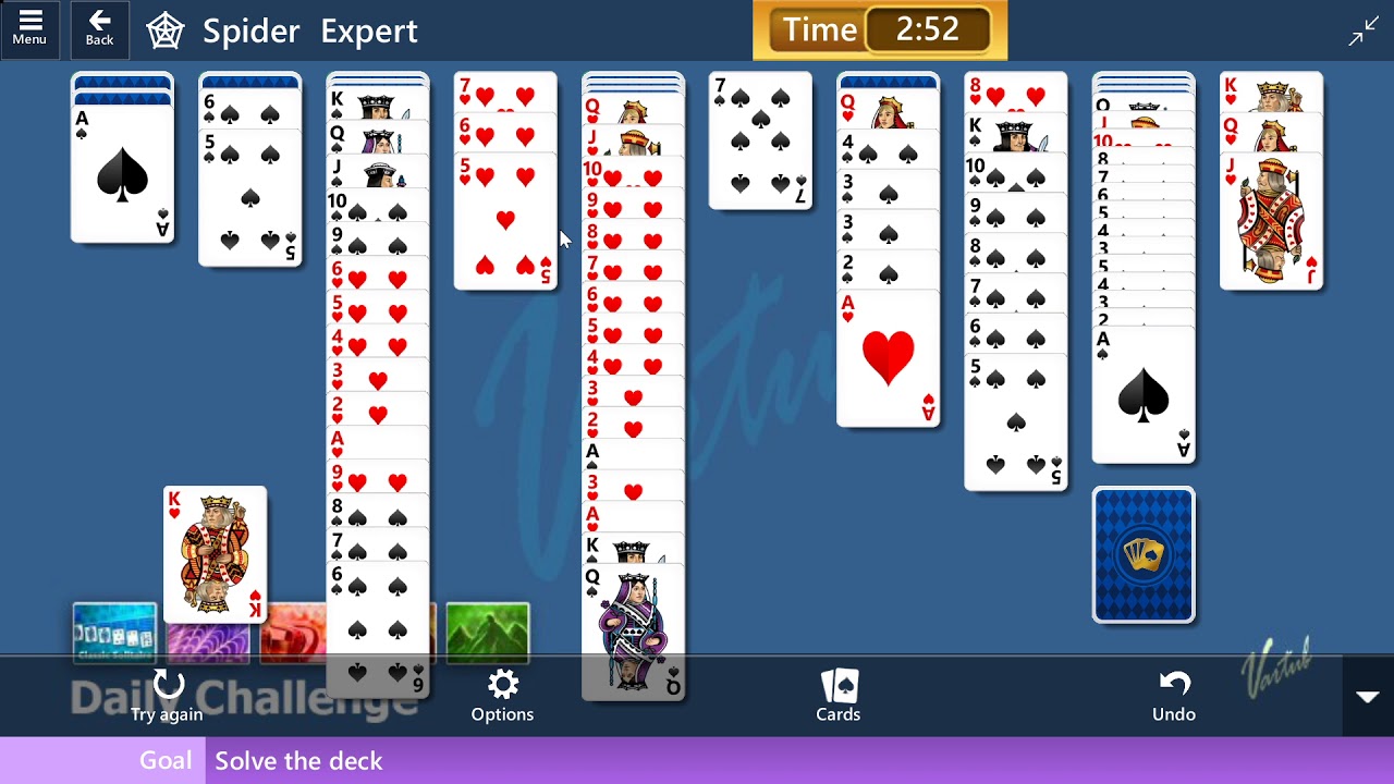Microsoft Solitaire Collection - Spider [Expert] | March 25th 2020 ...