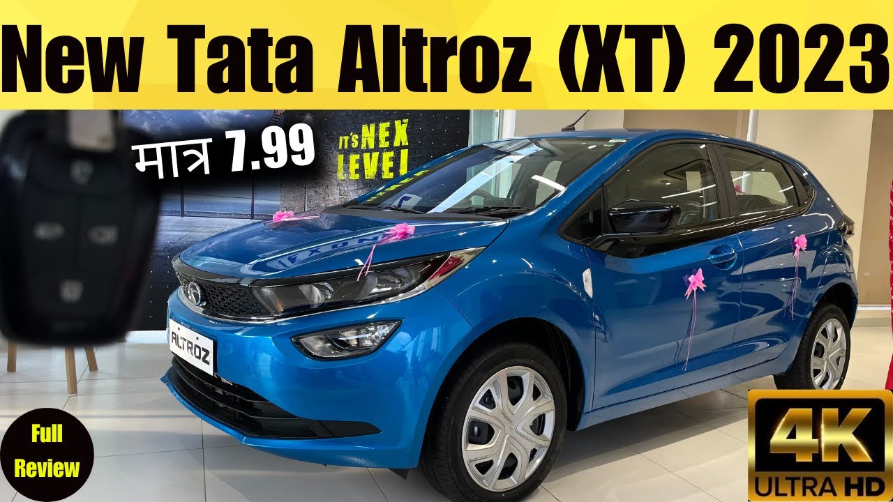 New Tata Altroz (XT) 2023 Full Detailed Review - YouTube