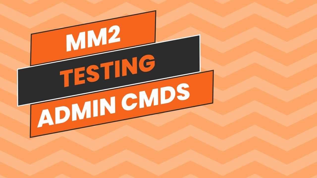 🔴Live playing mm2 testing but use admin commands to troll players - YouTube