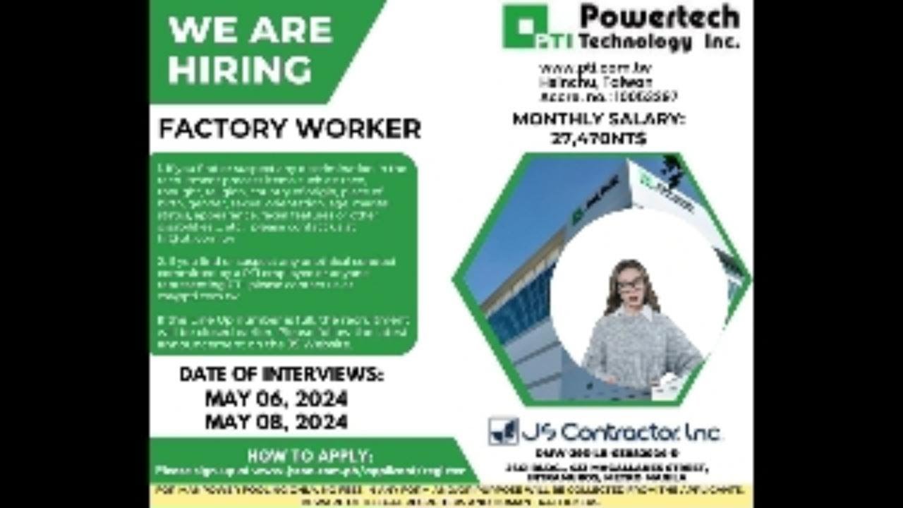 Unlock Your Future with PTI in Hsinchu: Apply Online Today! - YouTube