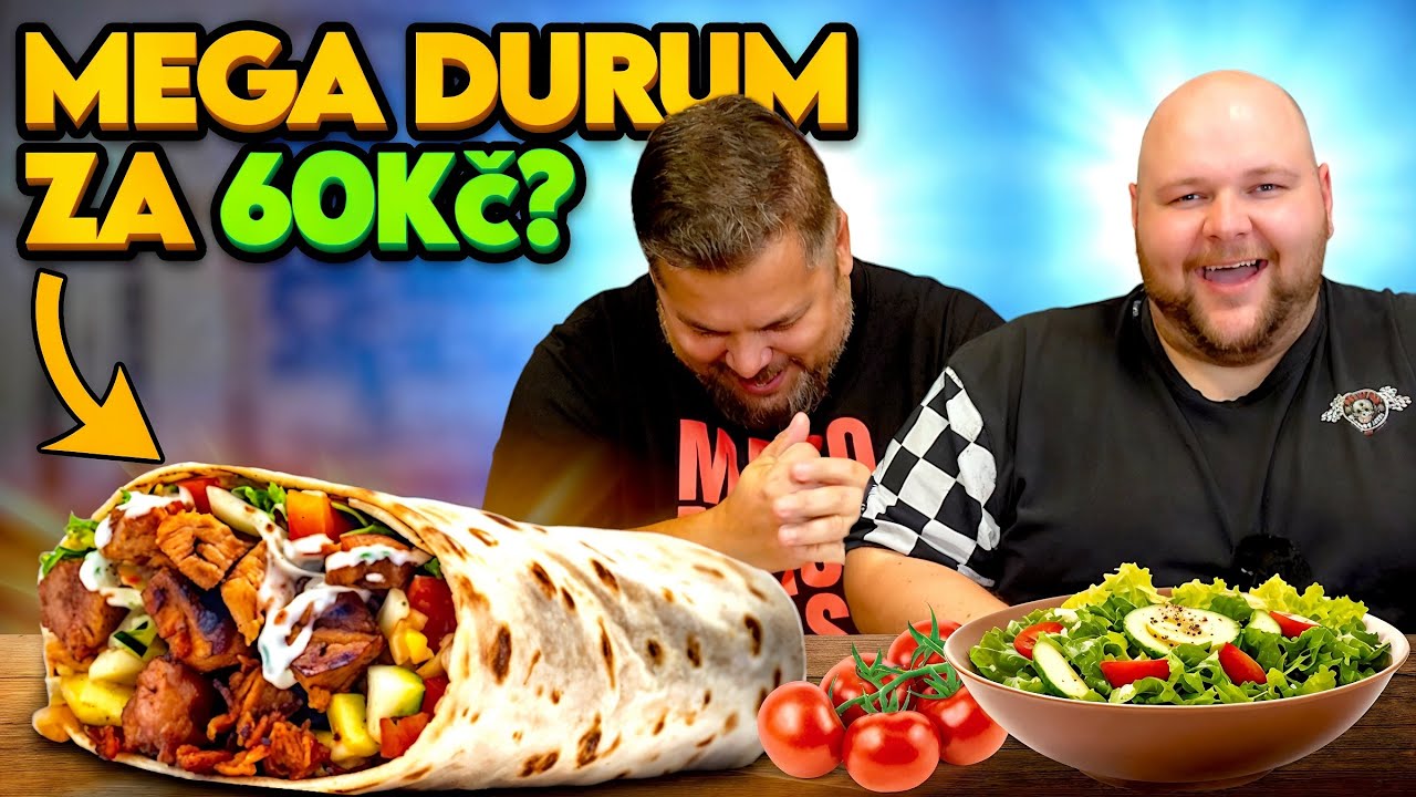 MEGA DURUM Z LIDLU ZA 60,-Kč? Test hotového kebabu! - YouTube