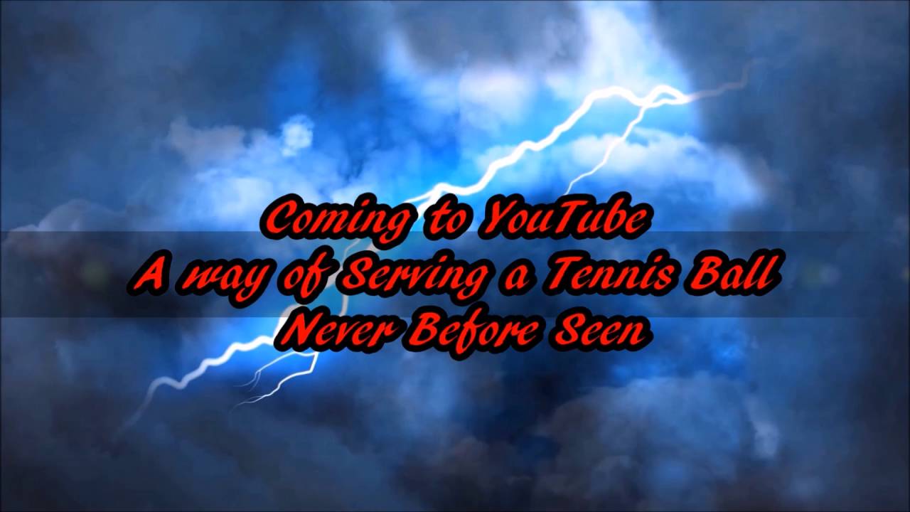 Underhand Tennis Serve on Professional Level - YouTube