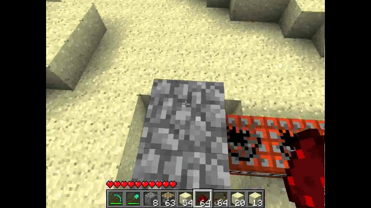 Minecraft-Awensome automatic mining system tutorial ita part 1 - YouTube