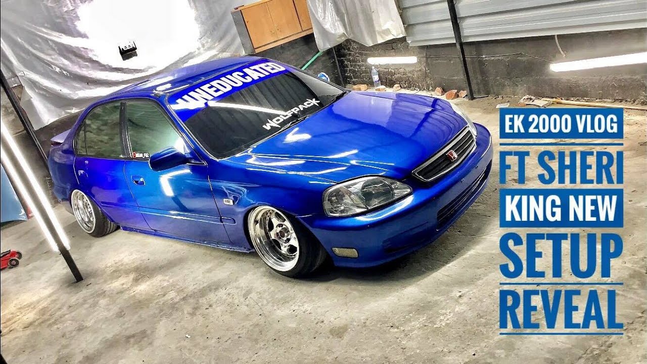 SHERI KING 2ZZ AND HASSAN BUTT EK 2000 Vlog | 4K GARAGE | LOW CARS ...