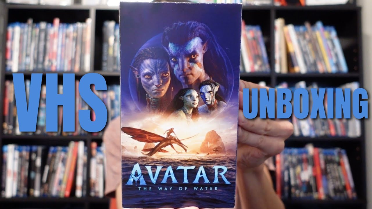Avatar: The Way of Water CUSTOM VHS From Modern Home Video!! - YouTube