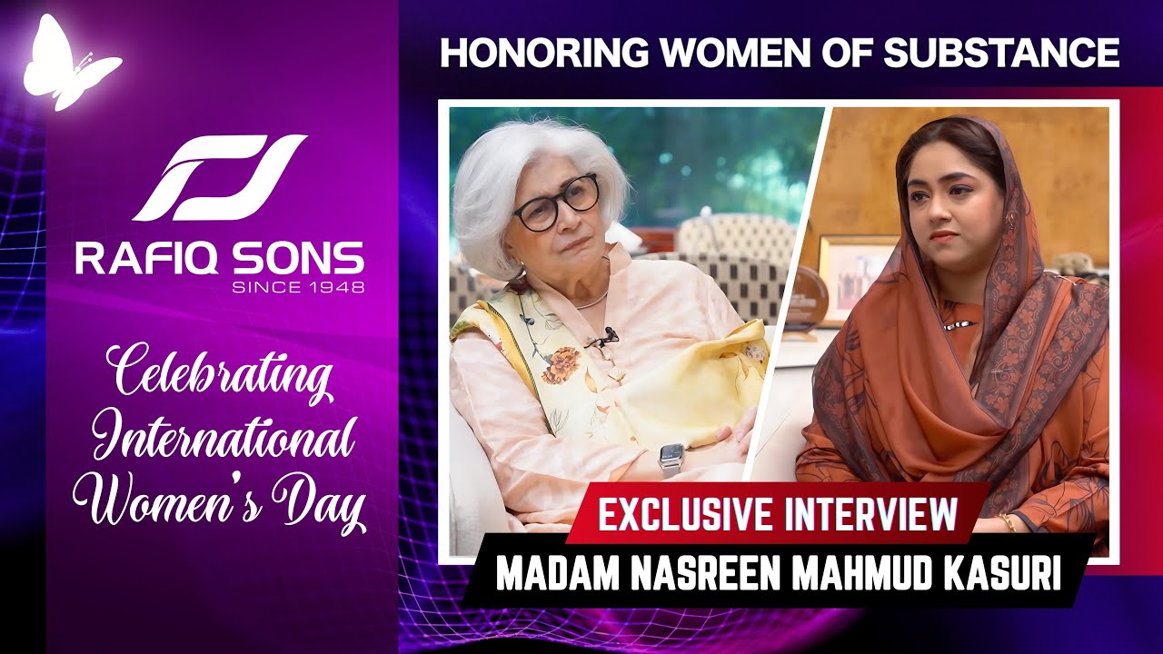 Honoring Women of Substance | Ft. Madam Nasreen Mahmud Kasuri | Women’s ...