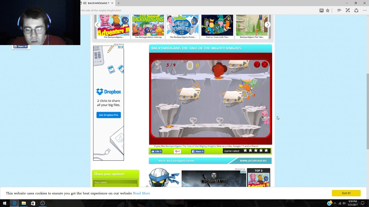 The Backyardigans! Tale Of The Mighty Knights Game - YouTube
